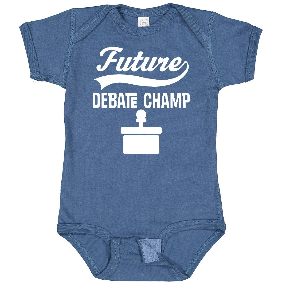 Tiny Nest Future Debate Champ Debating Baby Bodysuit Team Debater ...