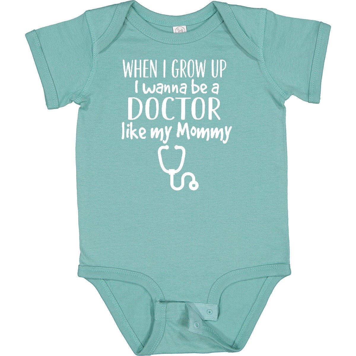 Tiny Nest Future Doctor Like Mommy Baby Bodysuit Physician Er Training ...