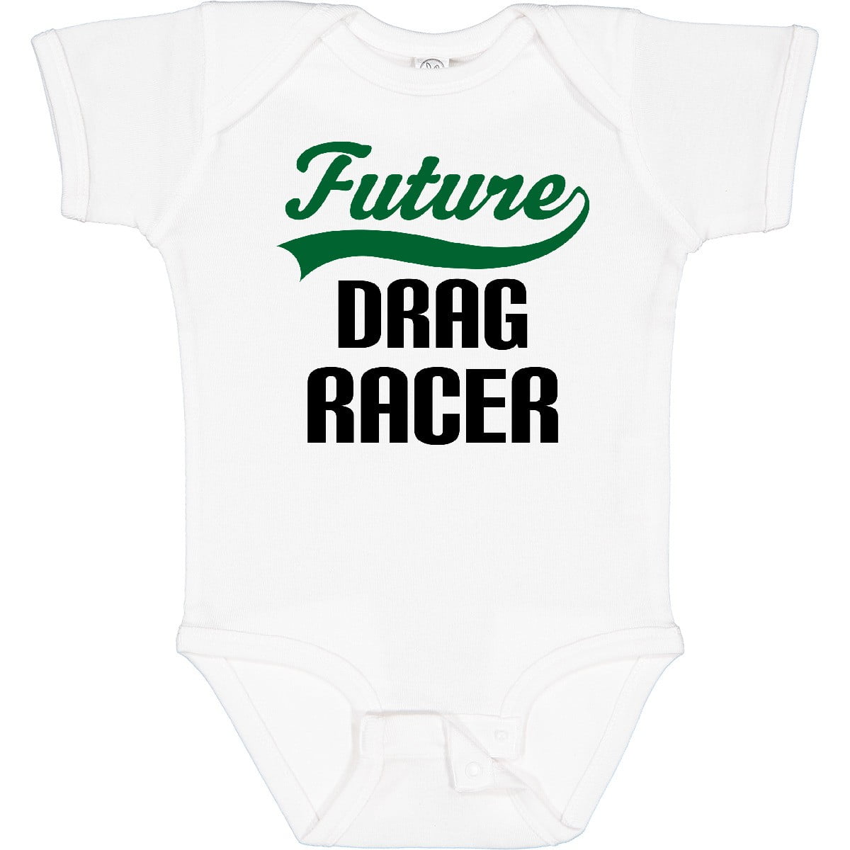 Tiny Nest Future Drag Racer Baby Bodysuit Racing Sports Team Boys Cute ...