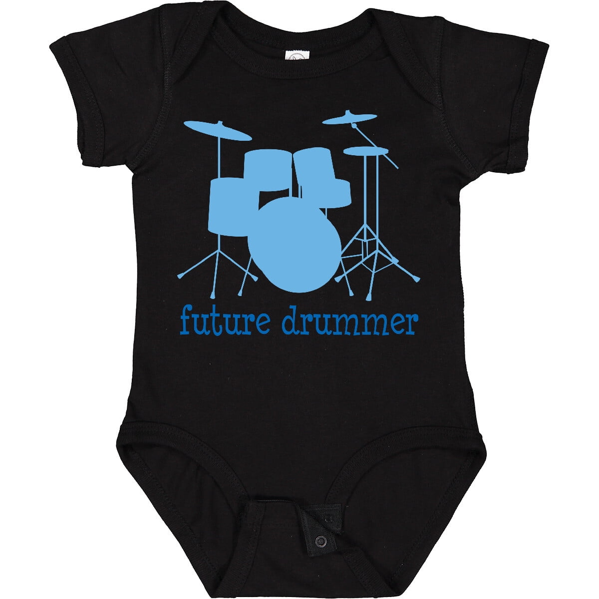 Tiny Nest Future Drummer Music Baby Bodysuit Percussionist Drumming ...