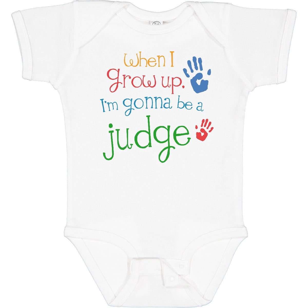 Tiny Nest Future Judge Gift For Kids Baby Bodysuit Justice Court Law ...