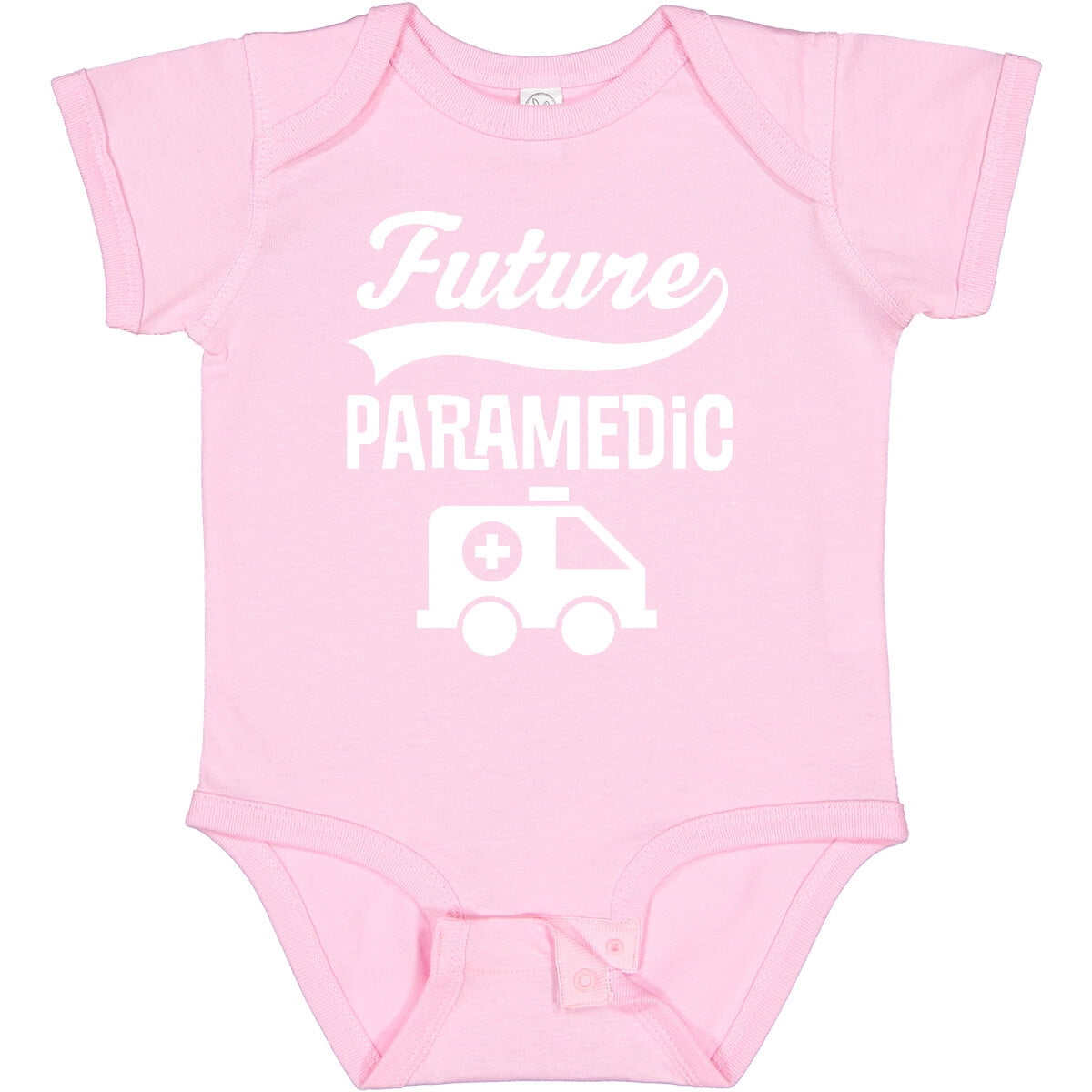 Tiny Nest Future Paramedic Ambulance Baby Bodysuit Emt Medical First ...