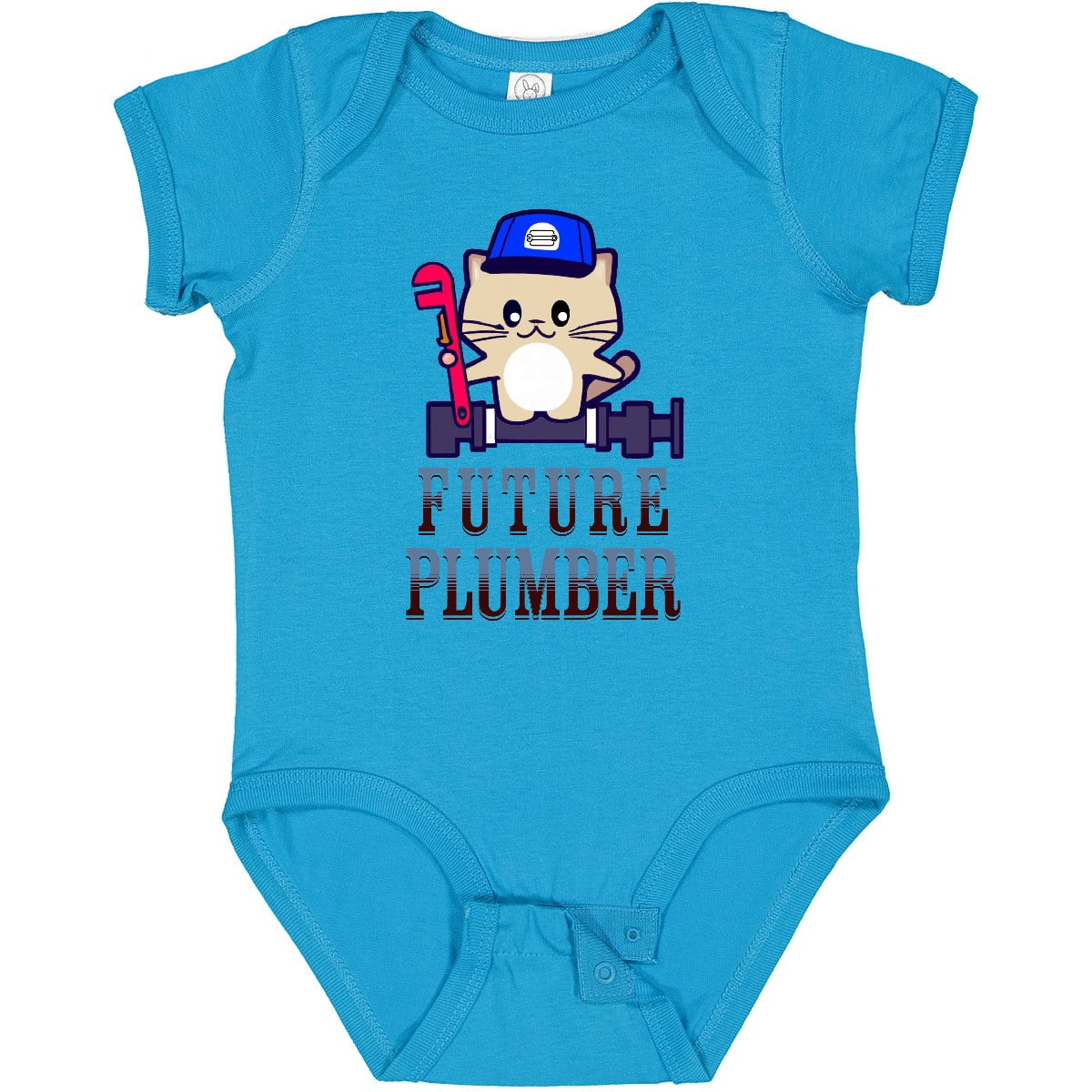 Tiny Nest Future Plumber Baby Boy Baby Bodysuit Training Boys One-Piece ...