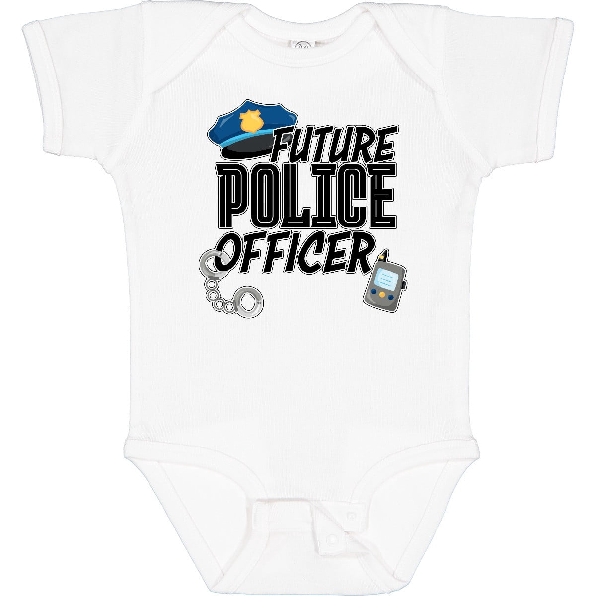 Tiny Nest Future Police Officer Baby Bodysuit Children Job Kid Cop Hat ...