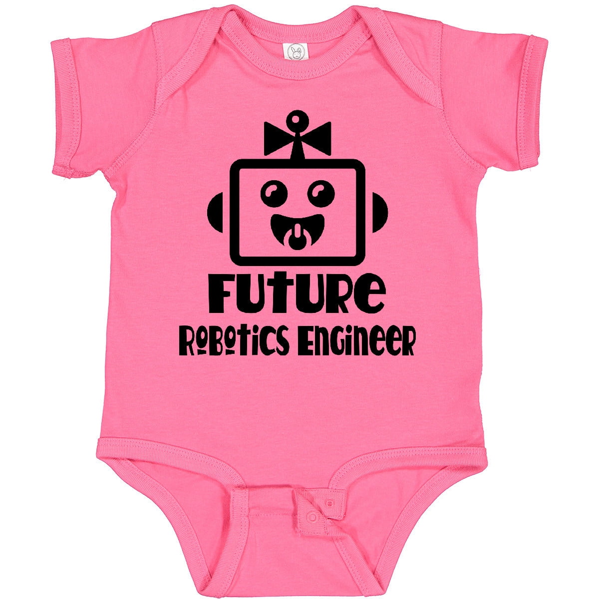 Tiny Nest Future Robotics Engineer Girl Robot Baby Bodysuit Engineering ...