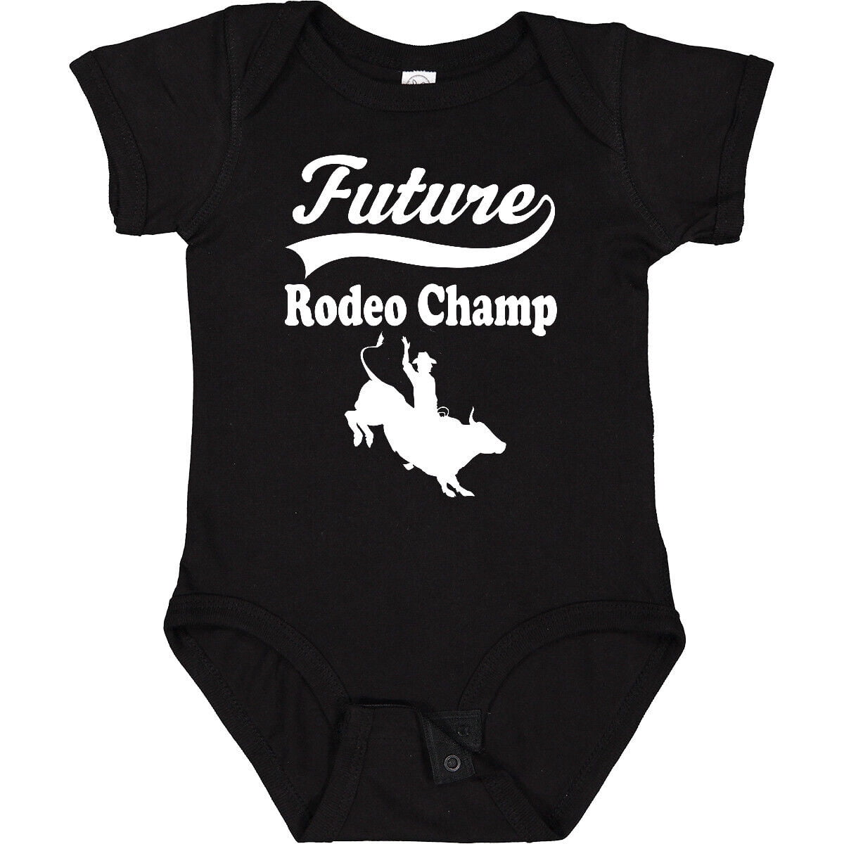 Tiny Nest Future Rodeo Champ Bull Rider Baby Bodysuit Riding Boys ...