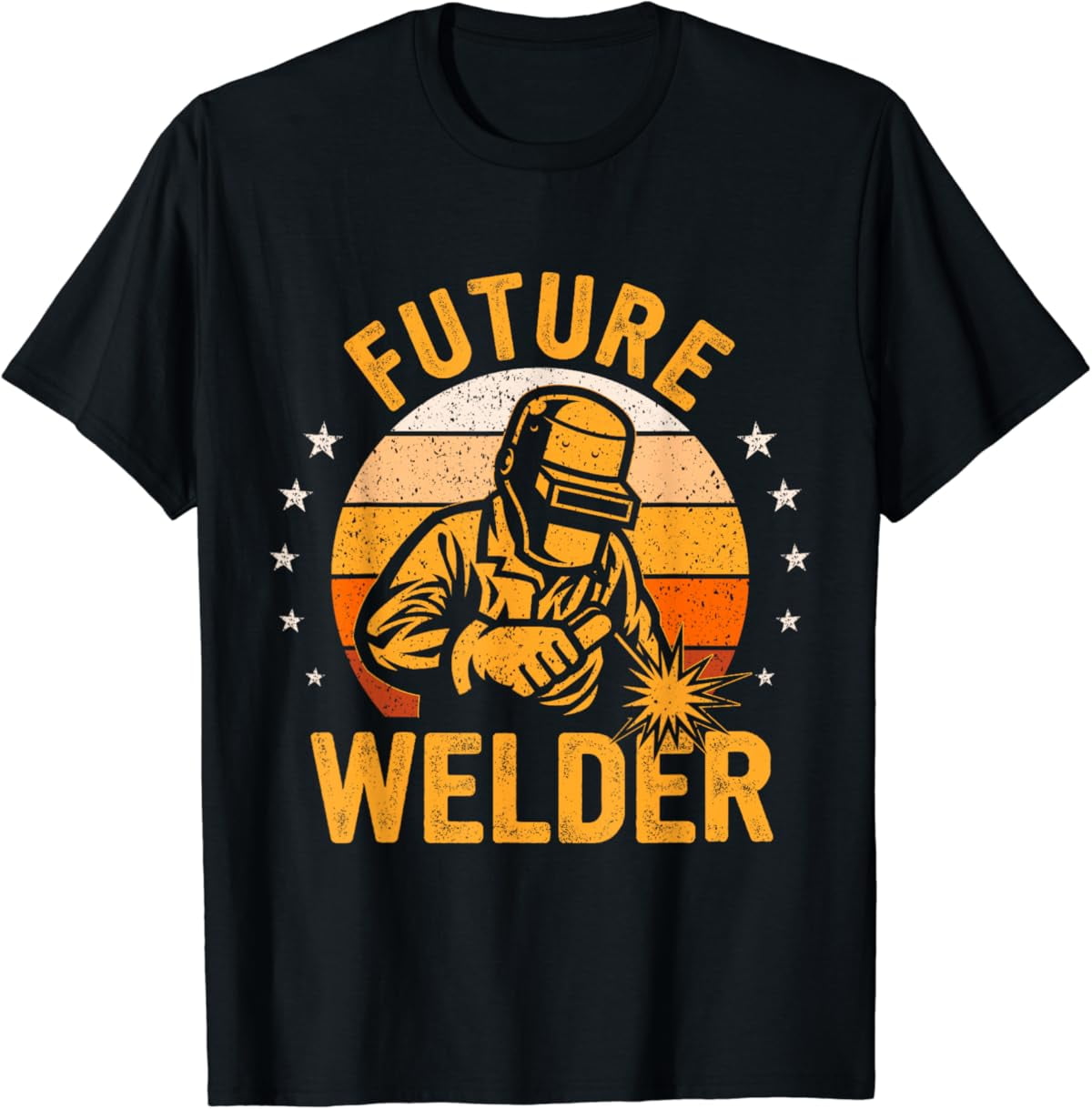 Tiny Nest Future Welder For S Kids Welding Helmet Vintage T-Shirt, Gift ...