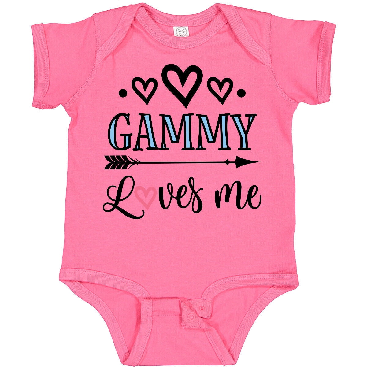 Tiny Nest Gammy Loves Me Grandchild Baby Bodysuit Grandkids One-Piece ...