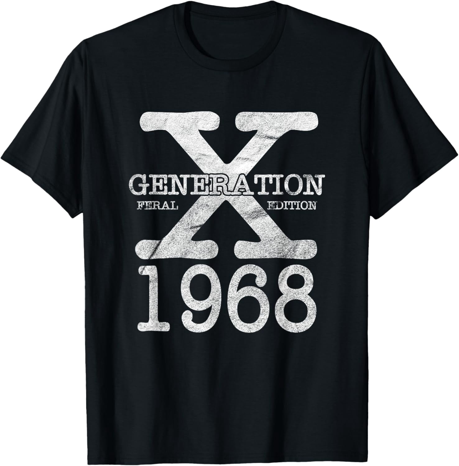 Tiny Nest Gen X The Feral Generation Edition 1968 Gifts Tees - Walmart.com