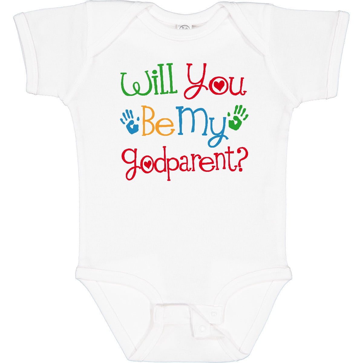 Tiny Nest Godparent Proposal Godchild Baby Bodysuit Godson Announcement ...