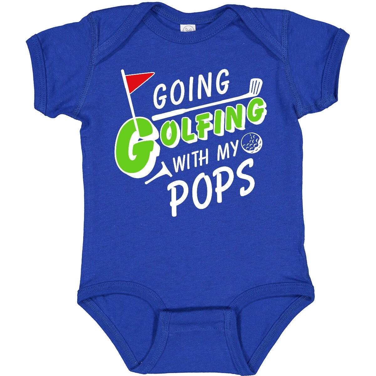 Tiny Nest Going Golfing With My Pops- Kids Golf Baby Bodysuit Sports ...