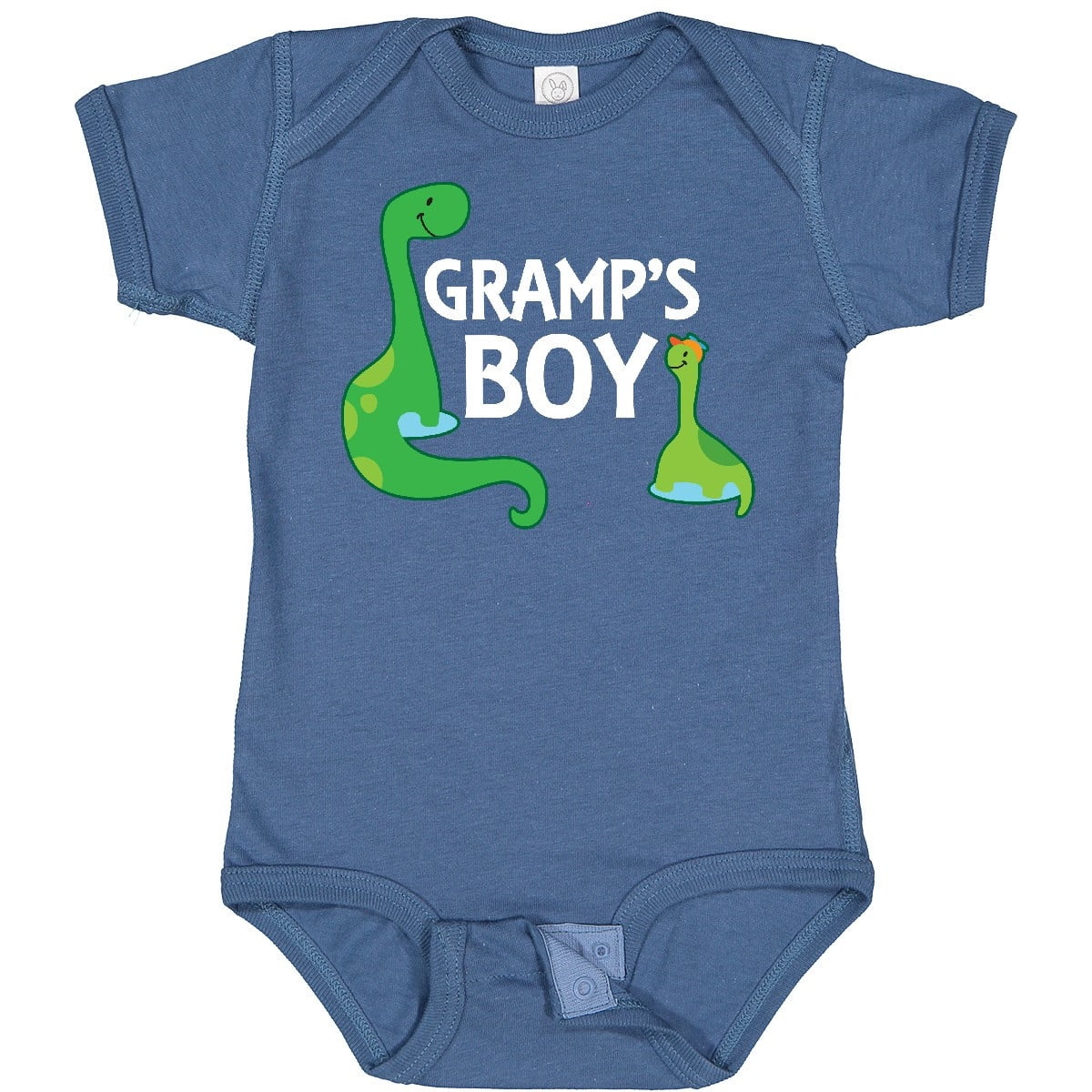 Tiny Nest Gramps Boy Cute Dinosaur Baby Bodysuit Boys Dino From ...