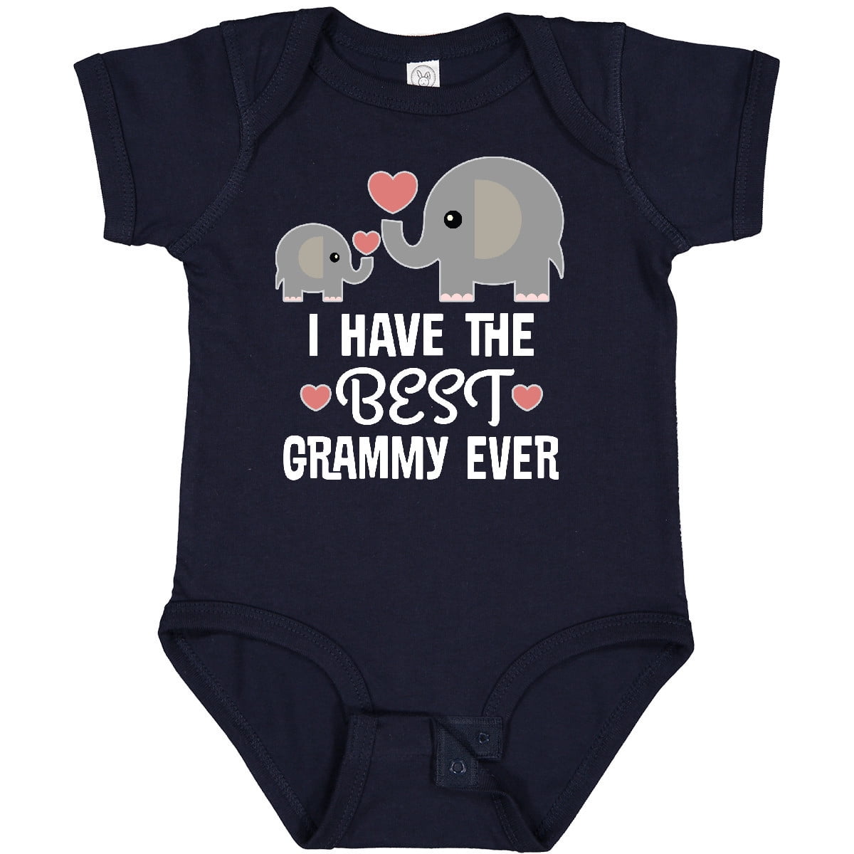 Tiny Nest Grandkids Best Grammy Ever Baby Bodysuit Worlds Grandson ...
