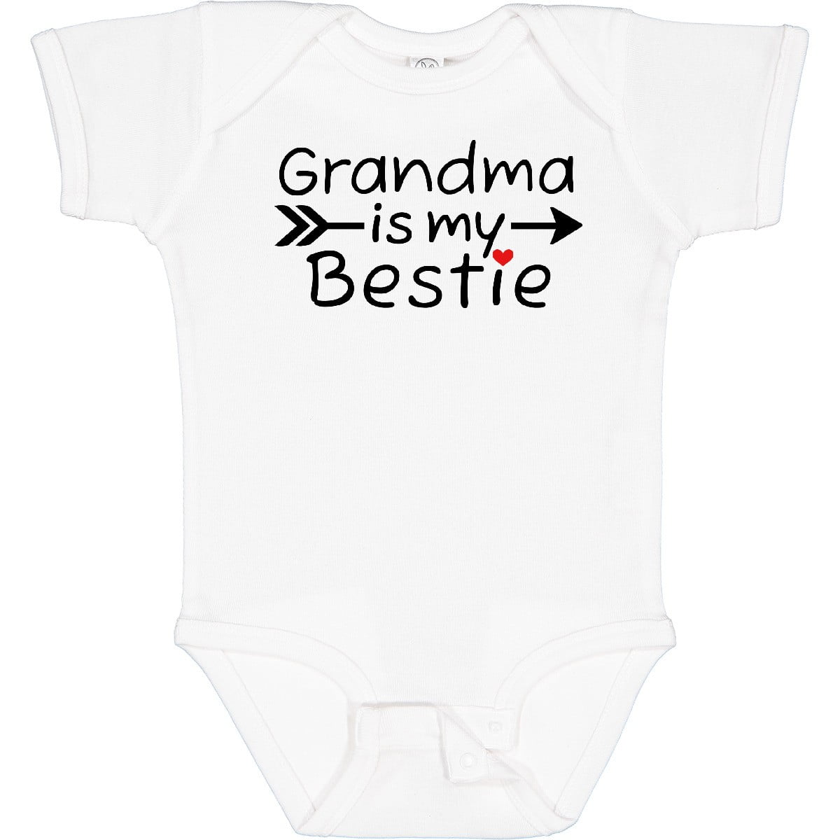 Tiny Nest Grandma Is My Bestie Baby Bodysuit Grandmas New From Best ...
