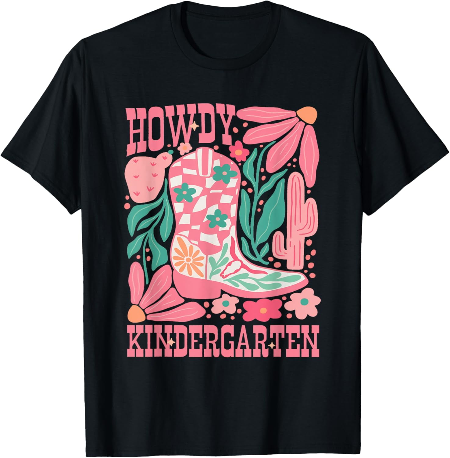 Tiny Nest Howdy Kindergarten Tee - Walmart.com