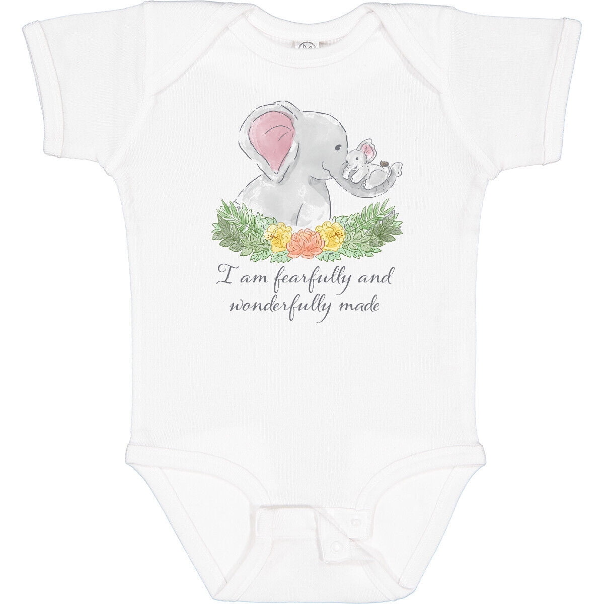 Tiny Nest I Am Fearfully And Wonderfully Made Cute Elephants Baby ...