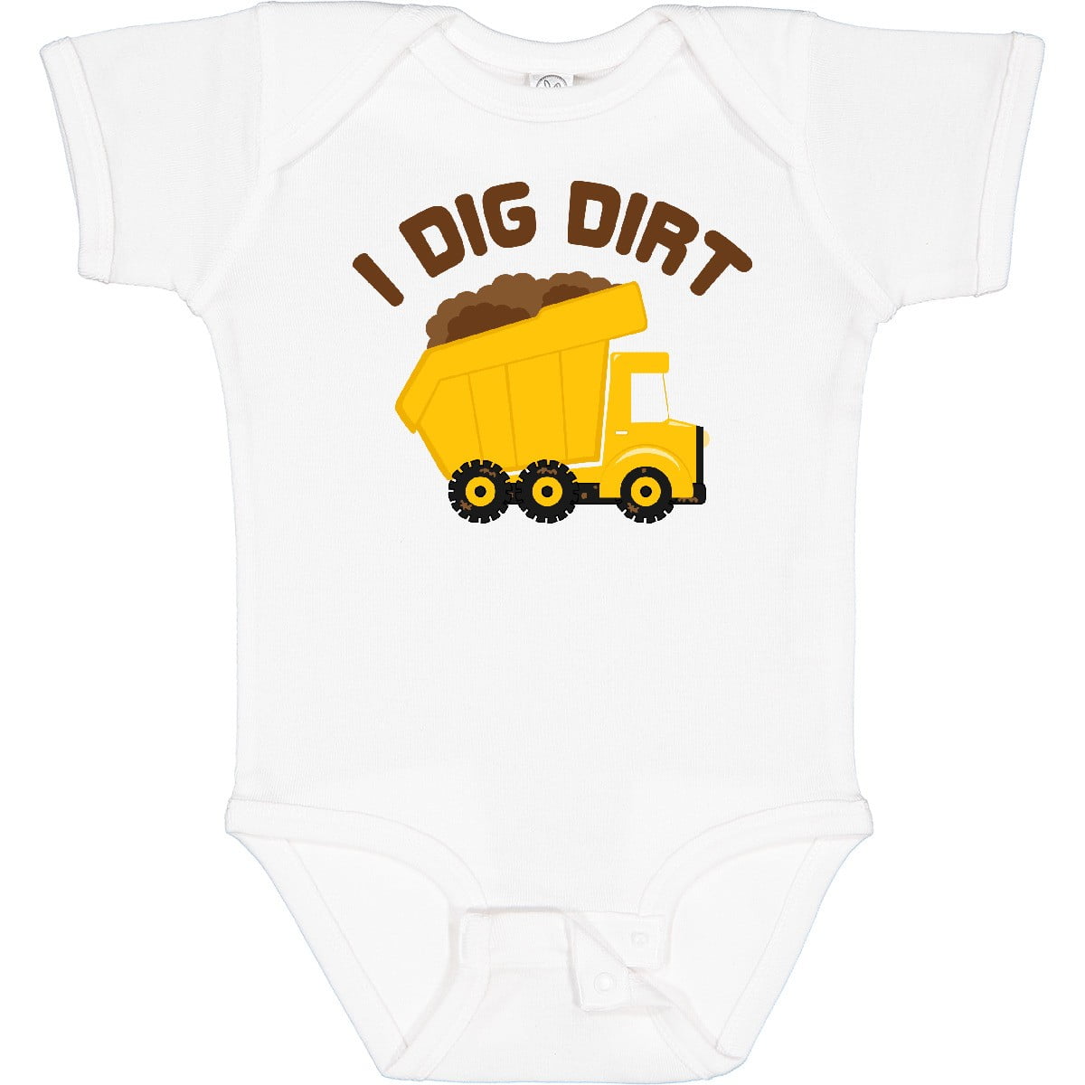 Tiny Nest I Dig Dirt Infant Creeper Digging Digger Truck Dump Monkey ...
