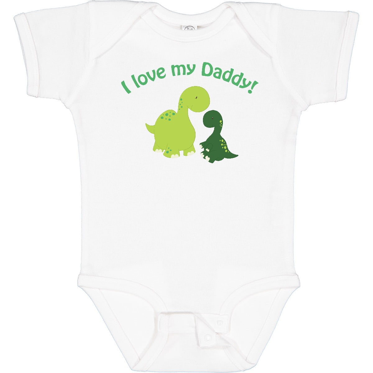 Tiny Nest I Love My Daddy Dinosaurs Infant Creeper Dinosaur Fathers Day ...