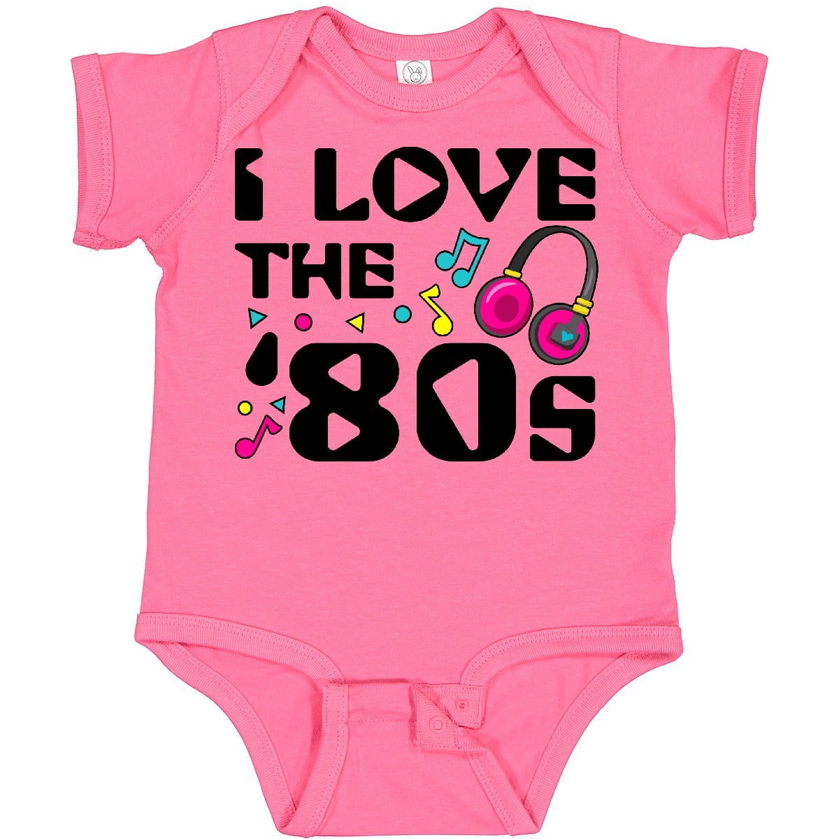 Tiny Nest I Love The '80S-Musical Notes Baby Bodysuit 80S Eighties ...