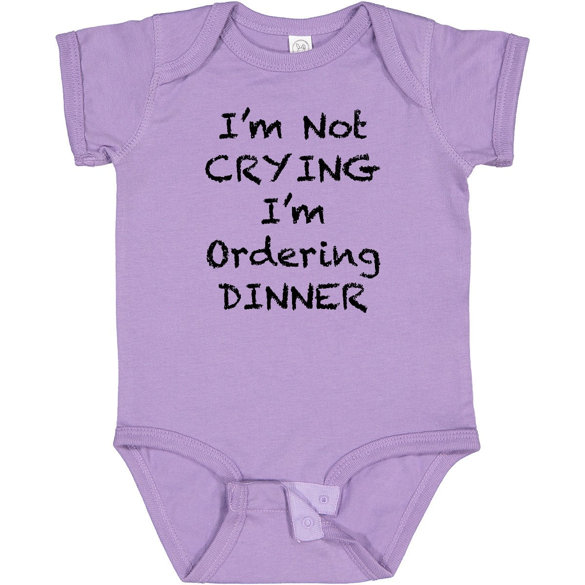 Tiny Nest I'M Not Crying, I'M Ordering Dinner Baby Bodysuit Funny One ...