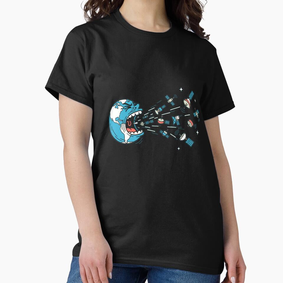 Tiny Nest Kepler Effect: Earth'S Orbital Vomit Classic T-Shirt, Size S ...