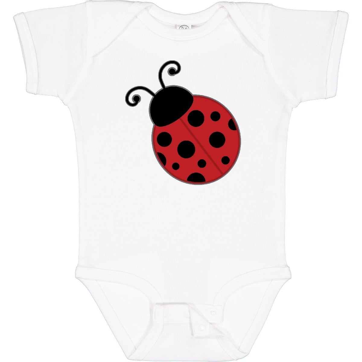 Tiny Nest Ladybug Baby Bodysuit Cute Bugs Insects Apparel One-Piece ...