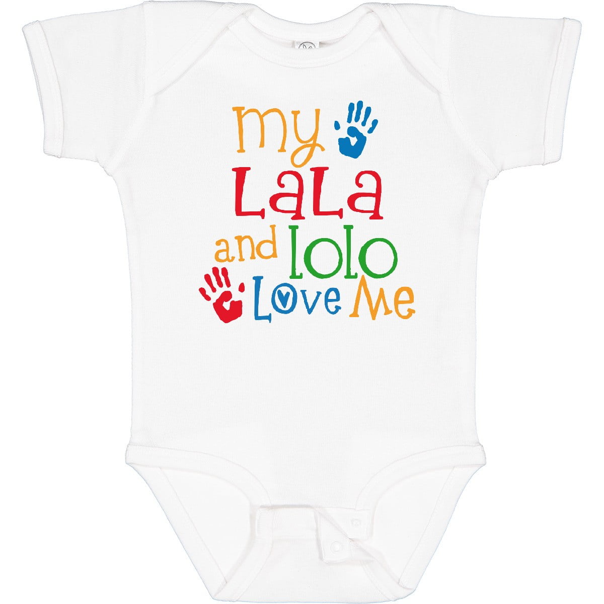 Tiny Nest Lala Lolo Loves Me Grandchild Baby Bodysuit Grandparents ...
