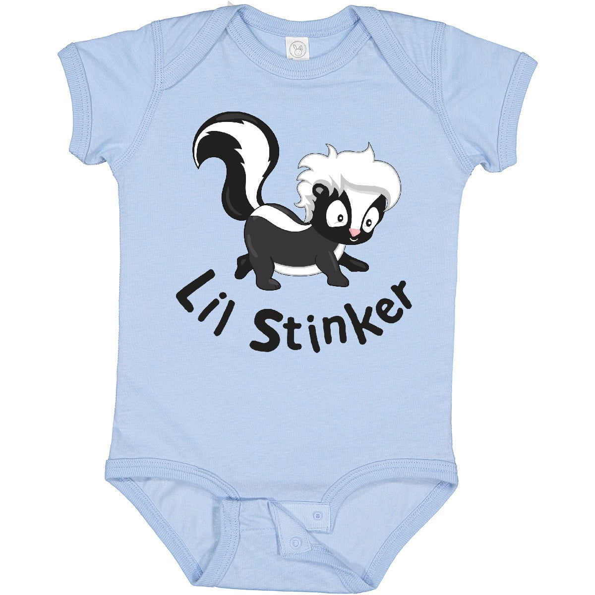 Tiny Nest Lil' Stinker Baby Bodysuit Family Skunk Cute Woodland Animal ...