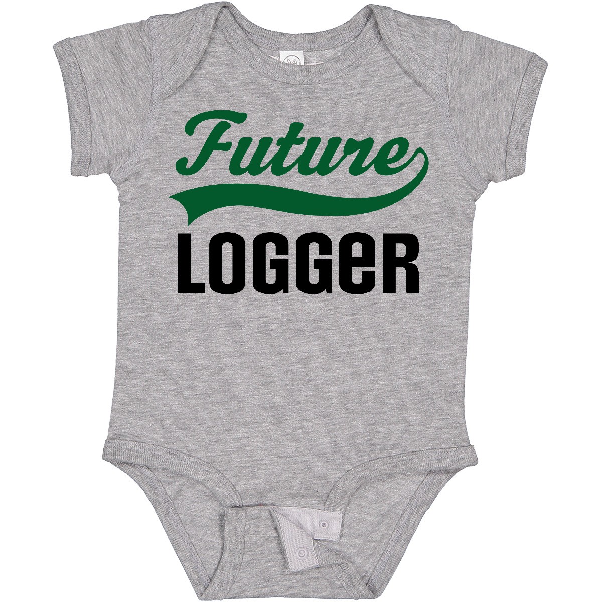 Tiny Nest Logging Future Logger Baby Bodysuit Training Lumber Wood Job ...