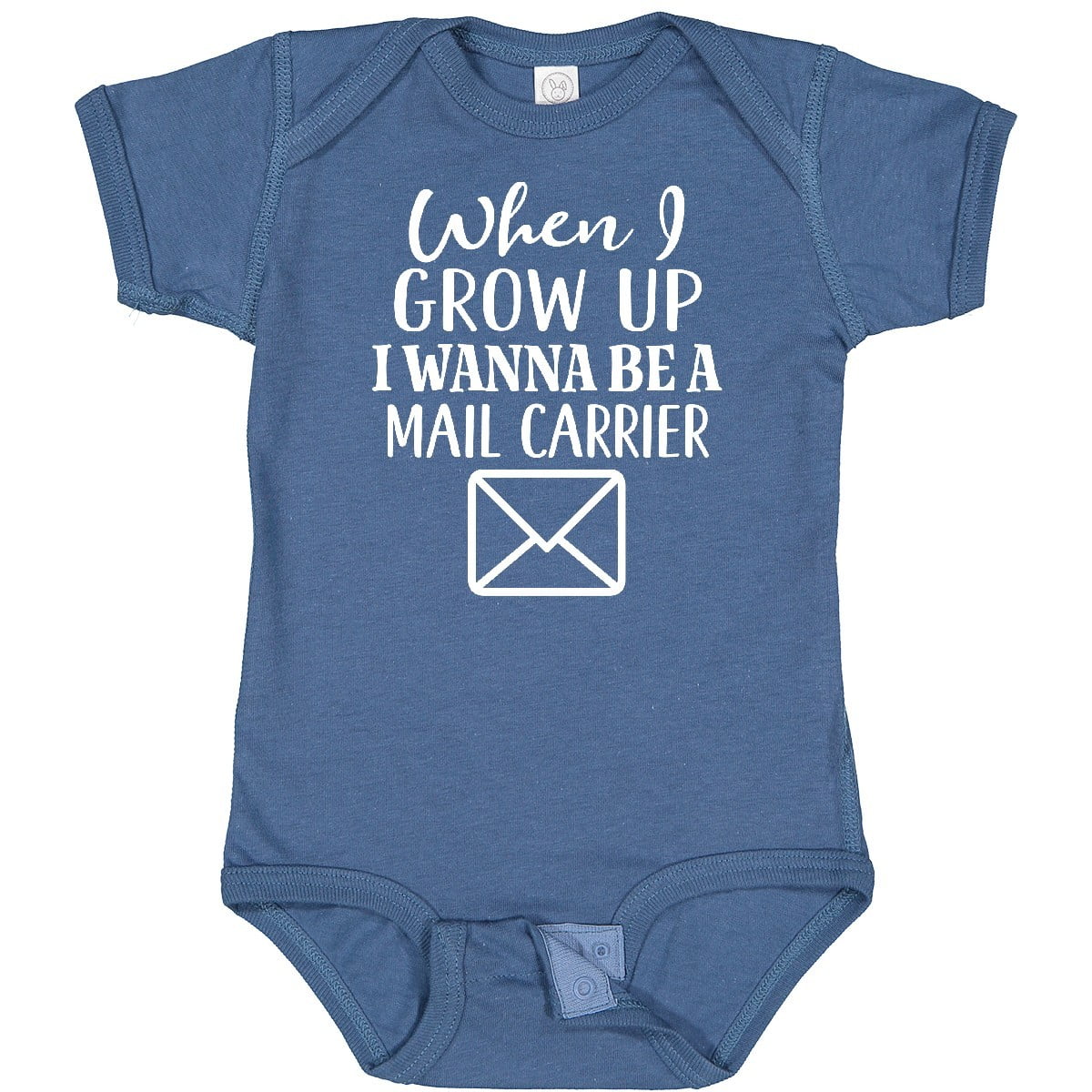 Tiny Nest Mail Carrier Future Postal Worker Baby Bodysuit Lady Job ...