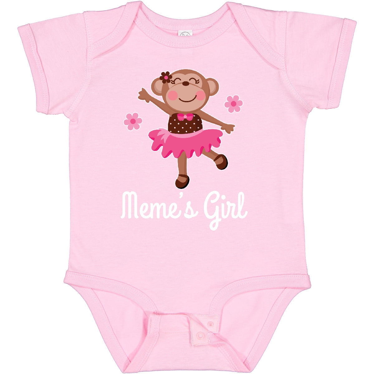 Tiny Nest Meme Girl Ballerina Monkey Baby Bodysuit Memes Grandma From ...