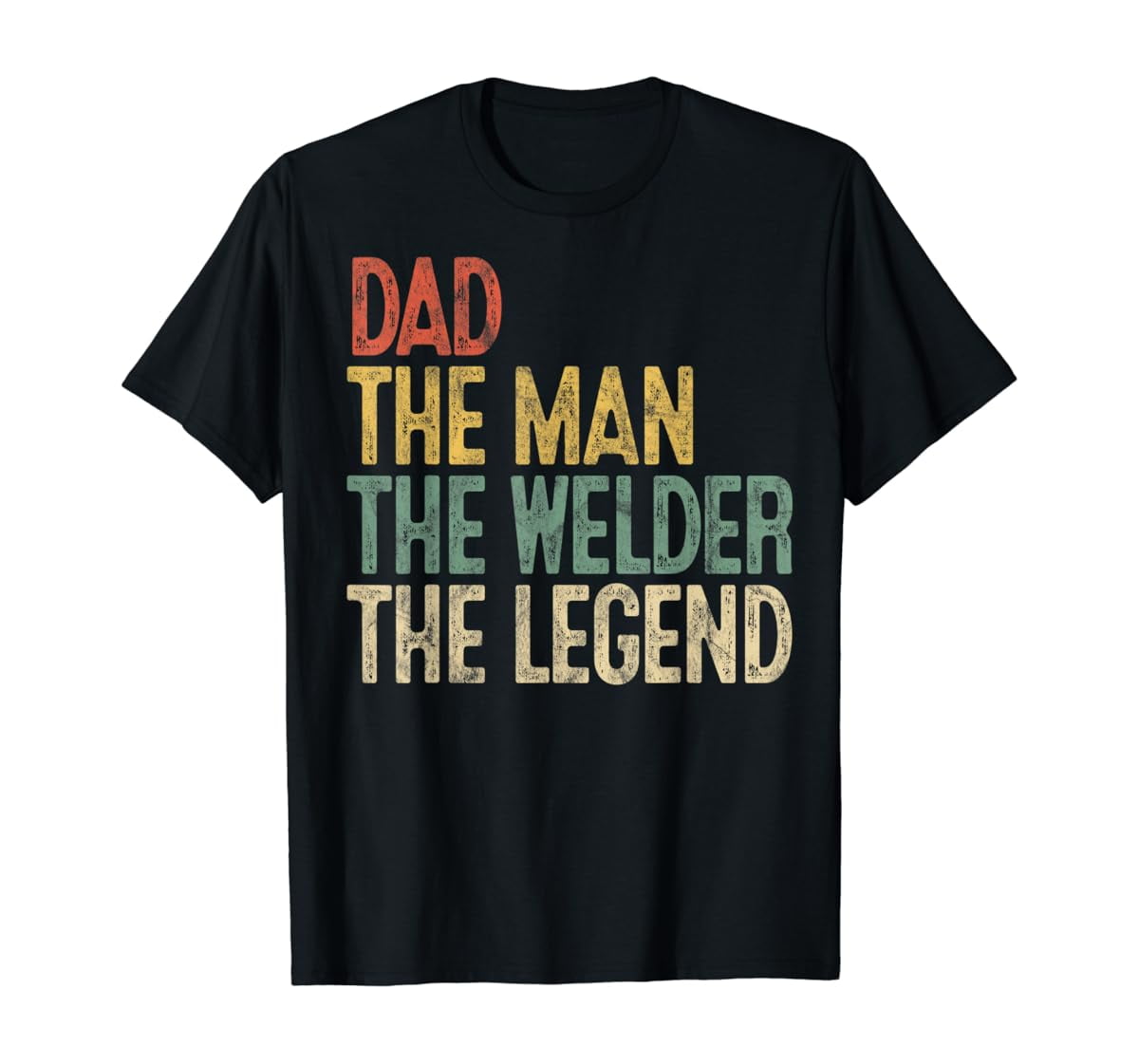 Tiny Nest Mens Retro Dad Man Welder Legend Gift Welding Father Weld ...