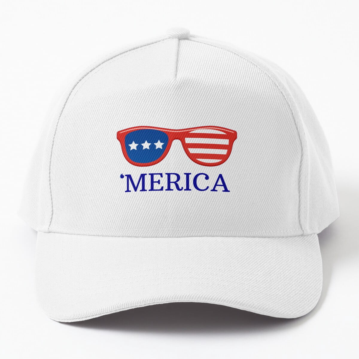 Jahat ´Merica, Illustration Of Modern Glasses With Patriotic Colors Of ...