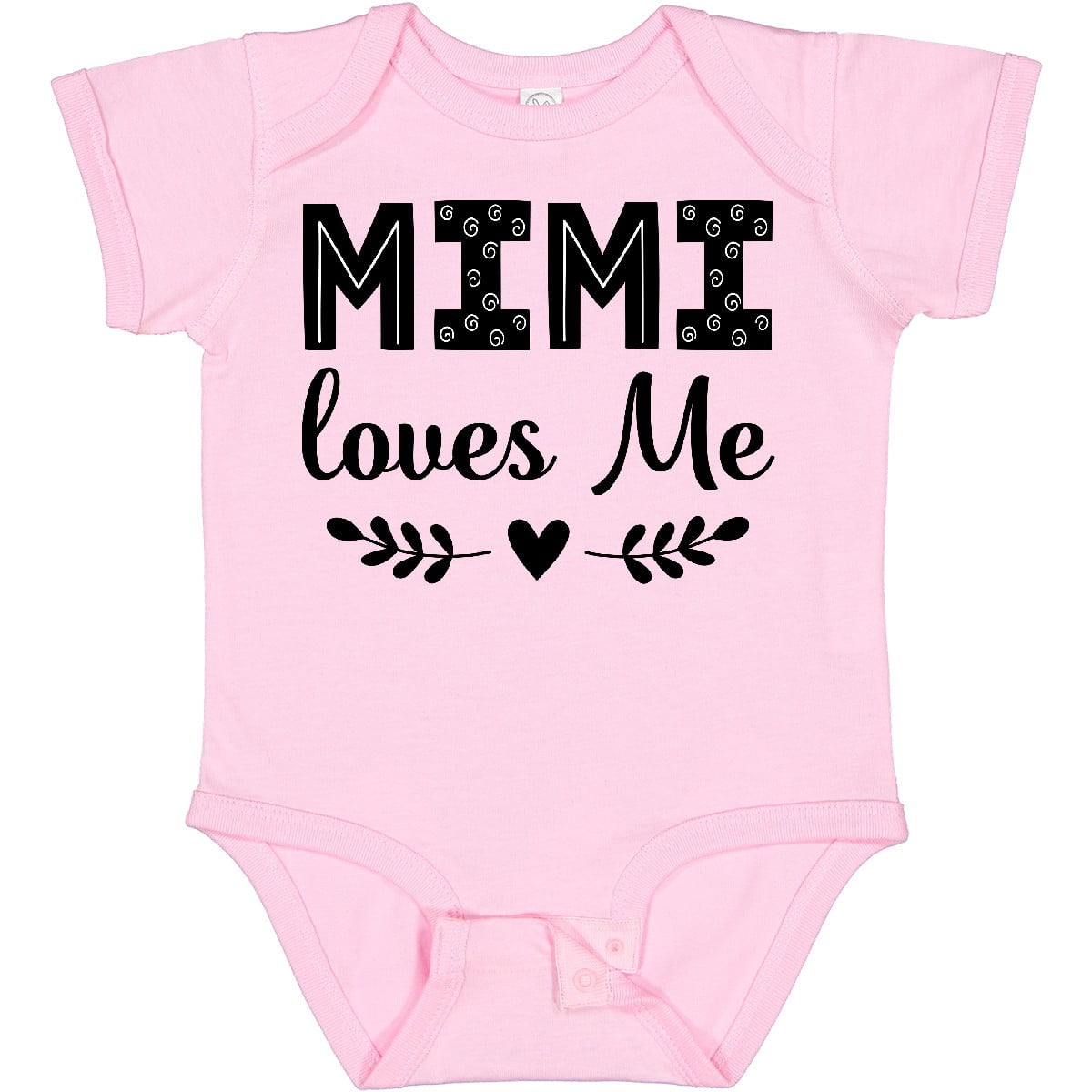 Tiny Nest Mimi Loves Me Baby Clothes Girl Baby Bodysuit Outfit ...