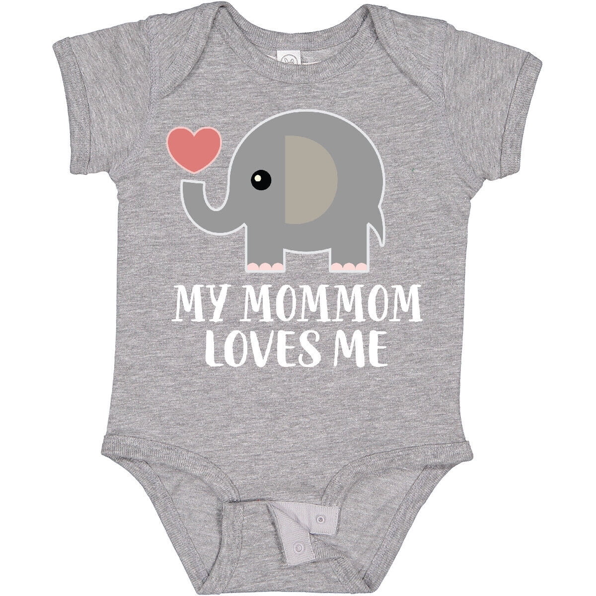 Tiny Nest Mommom Loves Me Grandchild Baby Bodysuit From Childs Animals ...
