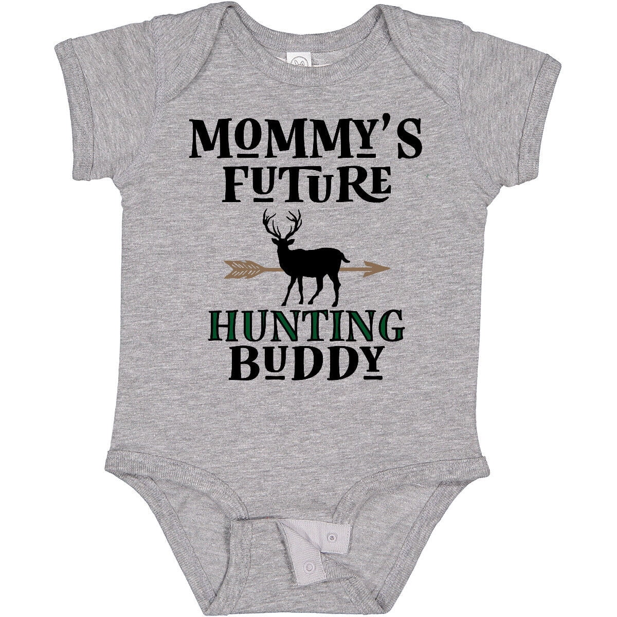 Tiny Nest Mommy Hunting Buddy Archery Baby Bodysuit Hunter Archer Bow ...