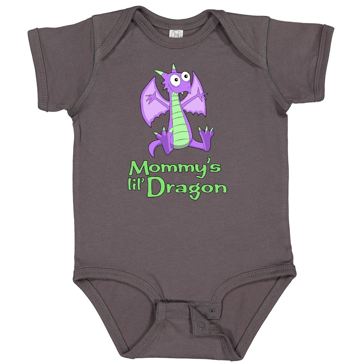 Tiny Nest Mommy'S Lil' Dragon Baby Bodysuit Family Dragons Goofy Cute ...