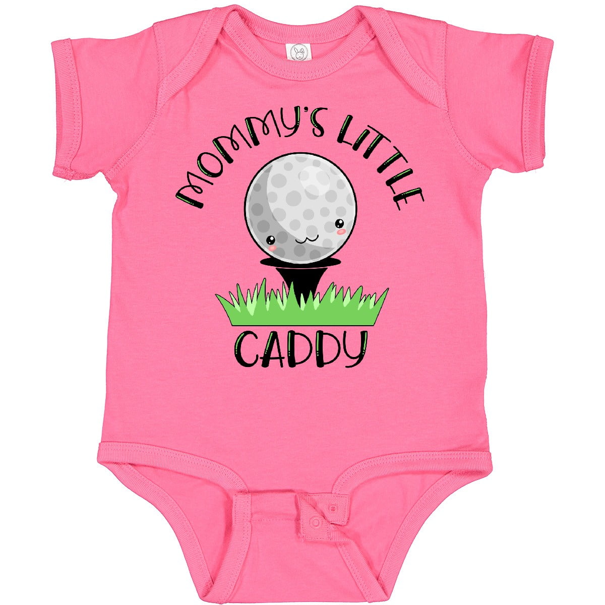 Tiny Nest Mommy'S Little Caddy Cute Golf Ball Baby Bodysuit Sports Kids ...