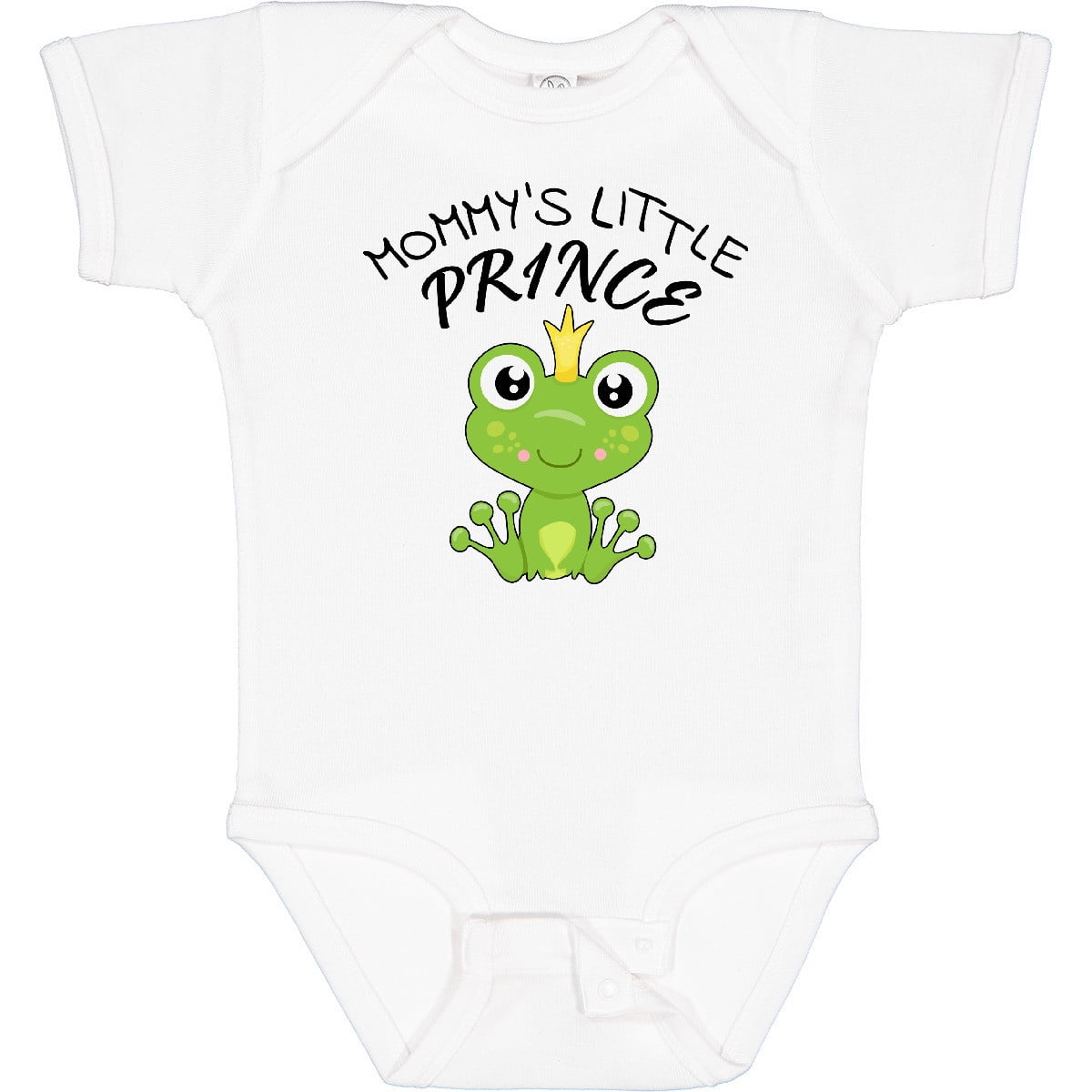 Tiny Nest Mommy'S Little Prince- Cute Frog Baby Bodysuit Frogs Mom ...