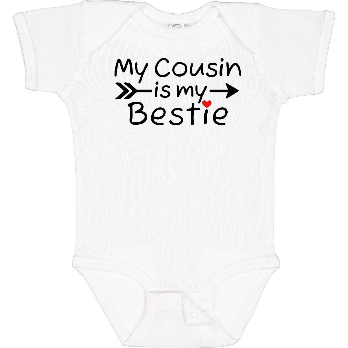 Tiny Nest My Cousin Is My Bestie Baby Bodysuit Cousins New From Best Friend Love, New Born, Baby ...