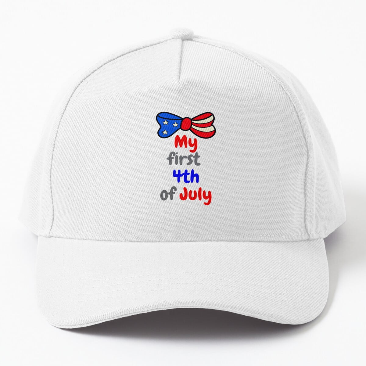 Tiny Nest My First 4Th Of July Cute Baby Independence Day Cap Baseball ...