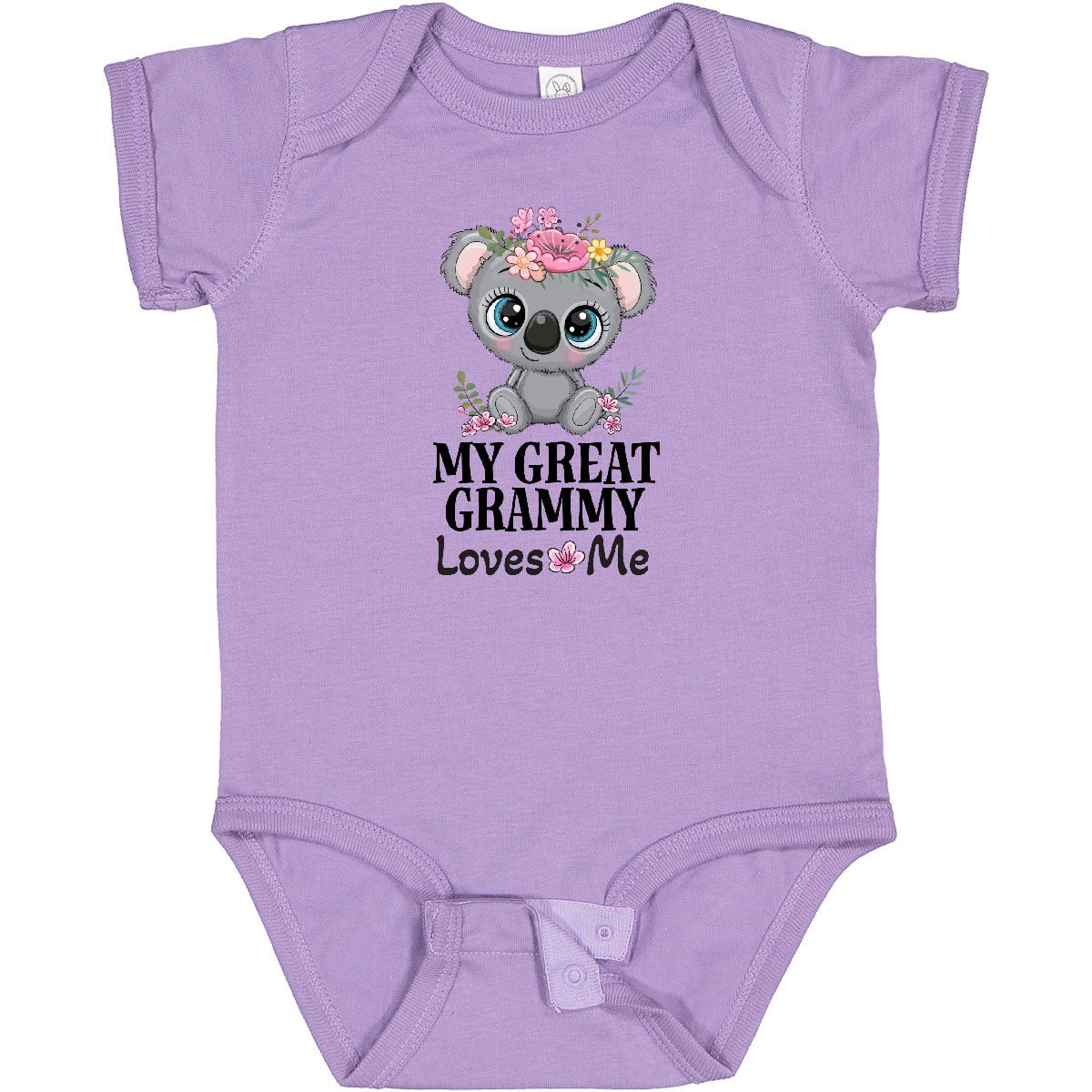 Tiny Nest My Great Grammy Loves Me Koala Baby Bodysuit Grandchild ...