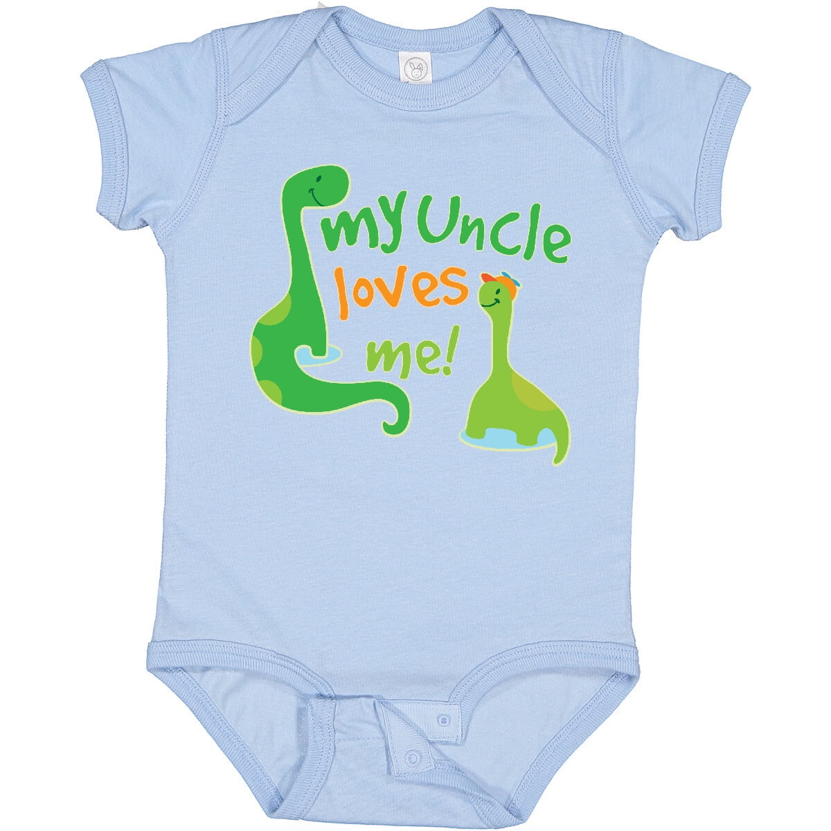 Tiny Nest My Uncle Loves Me Baby Bodysuit Kids Family One-Piece Infant ...