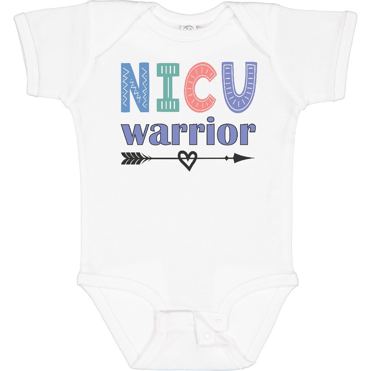 Tiny Nest Nicu Grad Cute Nicu Warrior Baby Bodysuit Boy Girl Childs One ...