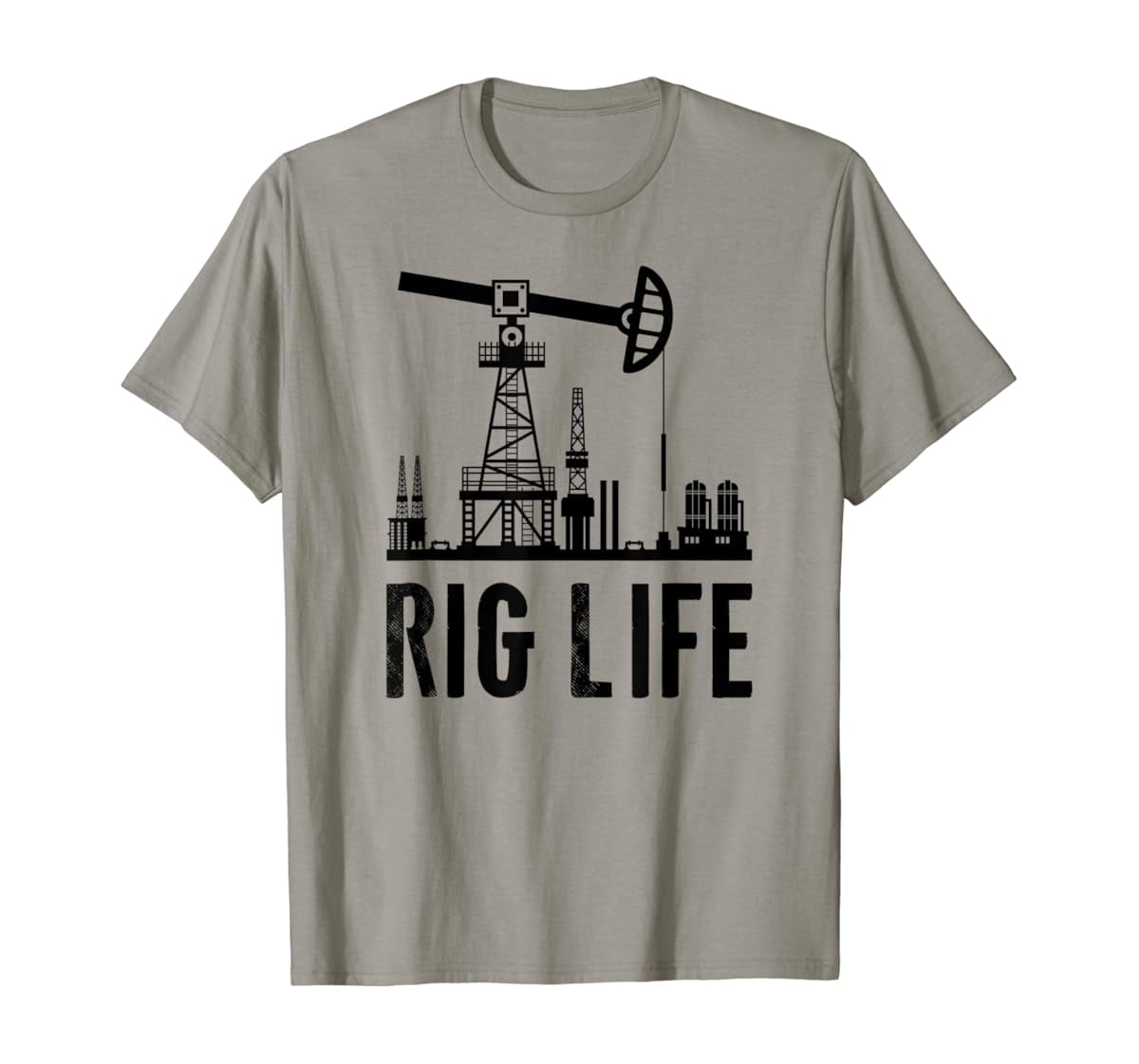 Tiny Nest Oil Rig Life American Worker America Usa Drill Gas Oilfield T ...