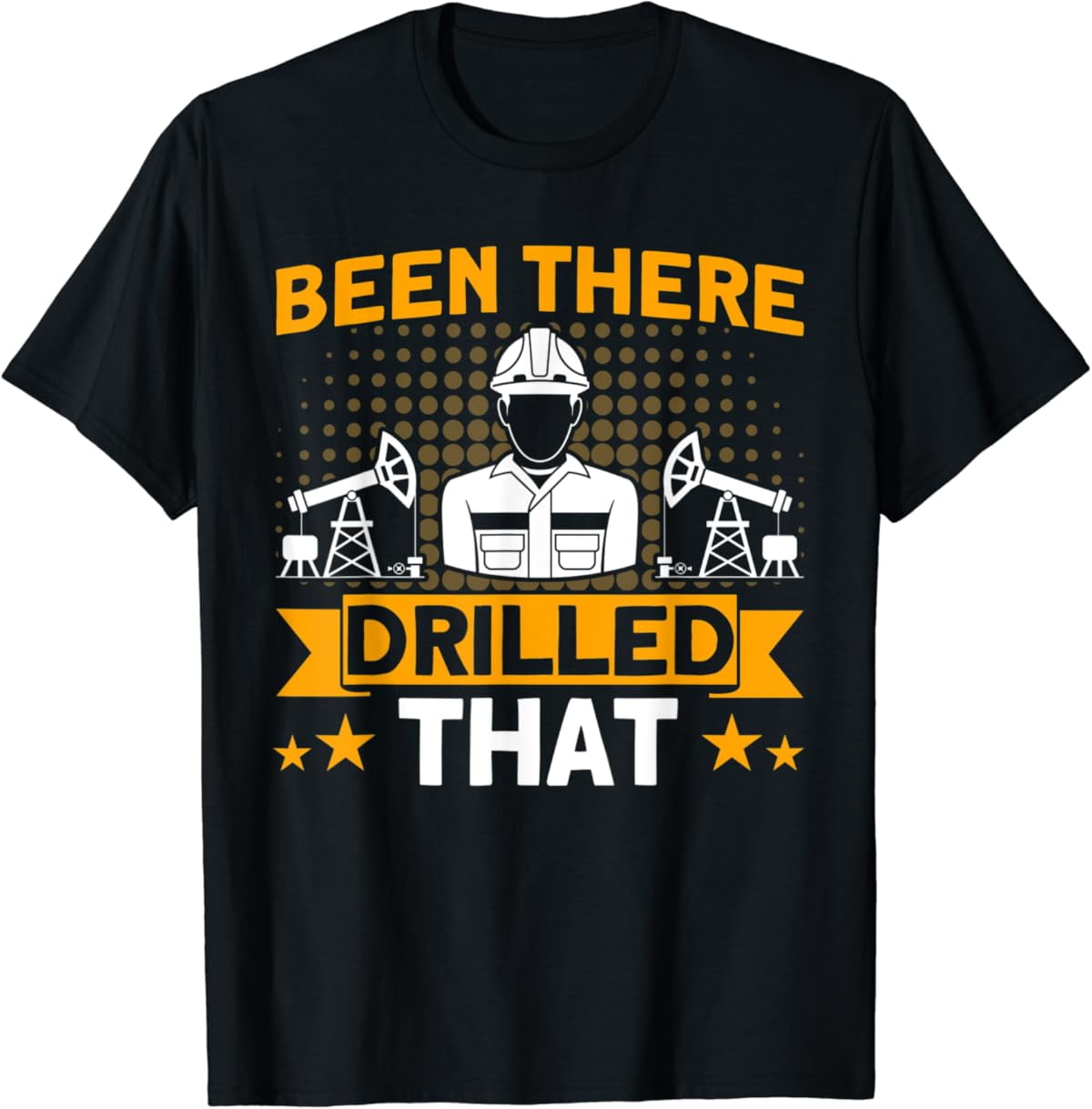 Tiny Nest Oilfield Oil Rig Drilled That Vintage Gas Workers T-Shirt ...