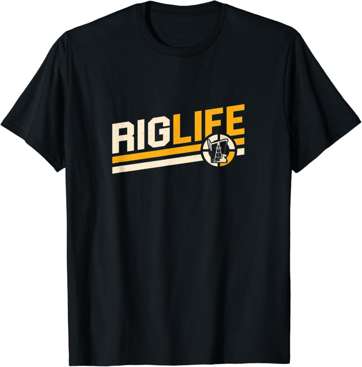 Tiny Nest Oilfield Pipeliner Rig Life Roughneck Oil Rig T-Shirt, Gift ...