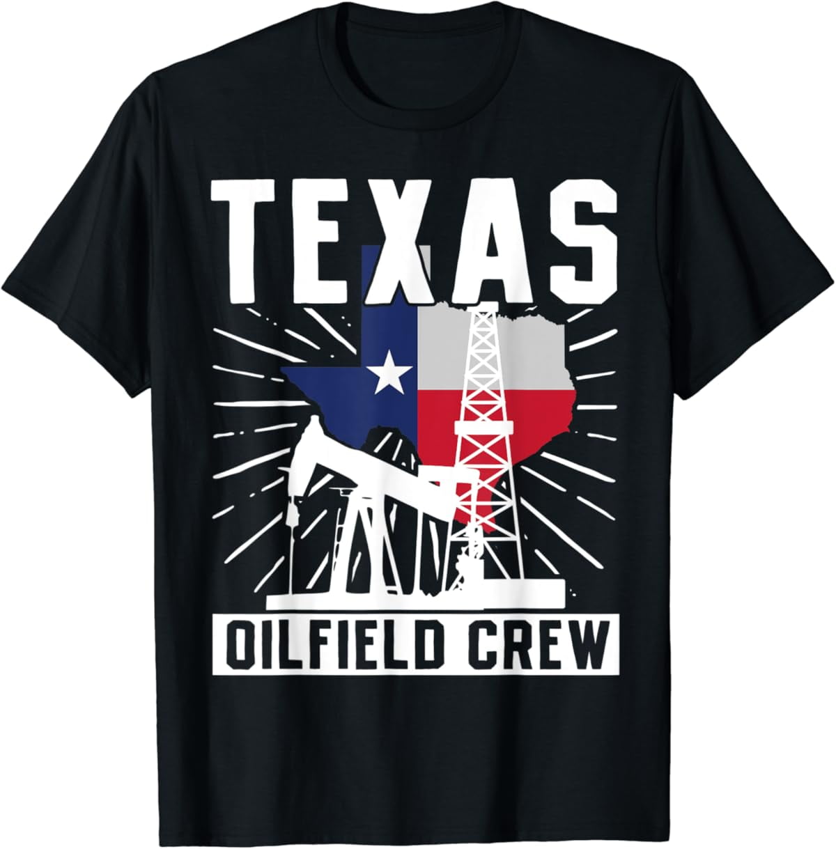 Tiny Nest Oilfield Worker Roughneck Texas Oilfield Crew T-Shirt, Gift ...