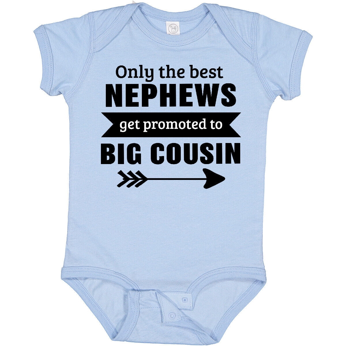 Tiny Nest Only The Best Nephews Get Promoted To Big Cousin Baby Bodysuit Family, New Born, Baby ...