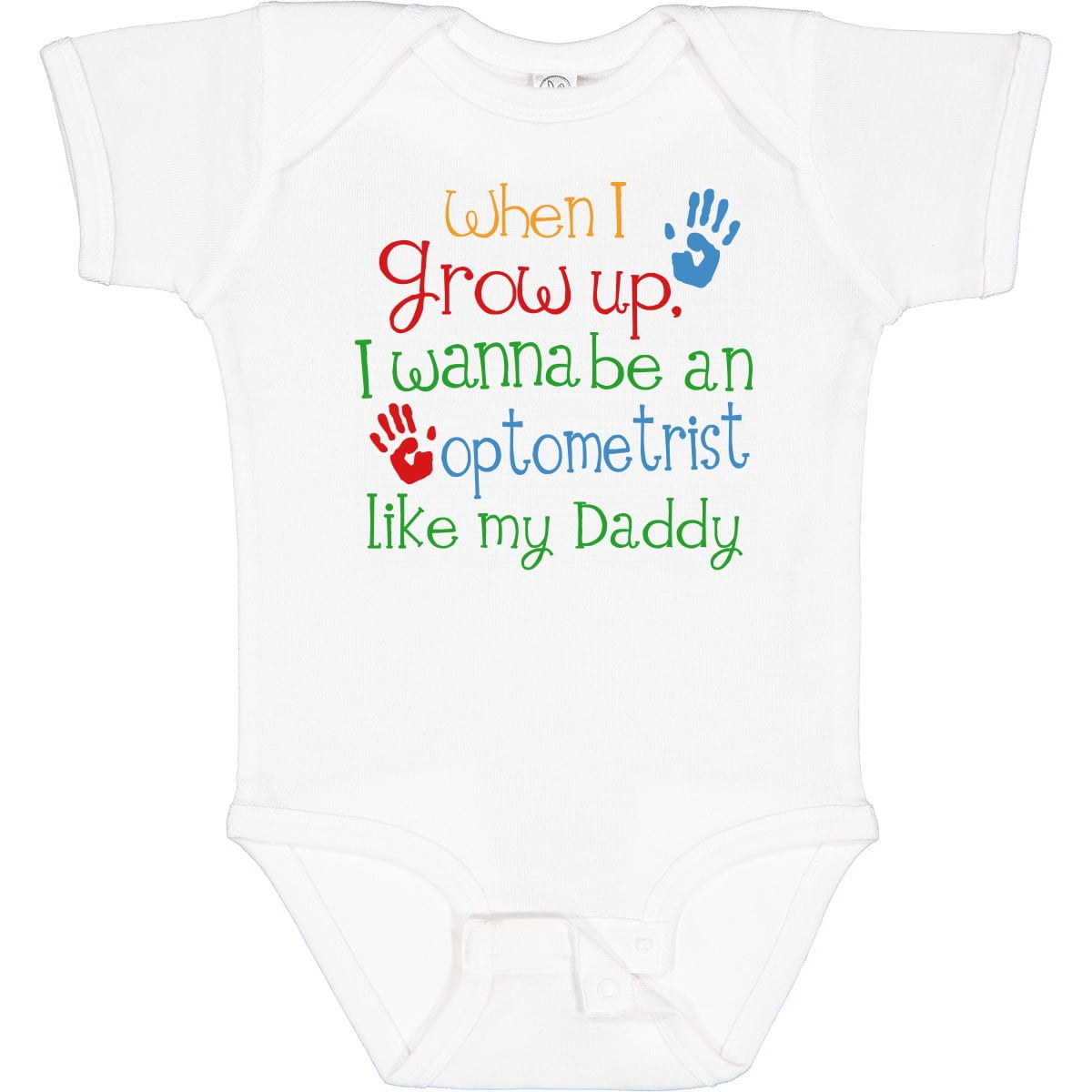 Tiny Nest Optometrist Like Daddy Infant Creeper Childs Kids Son My Cute ...